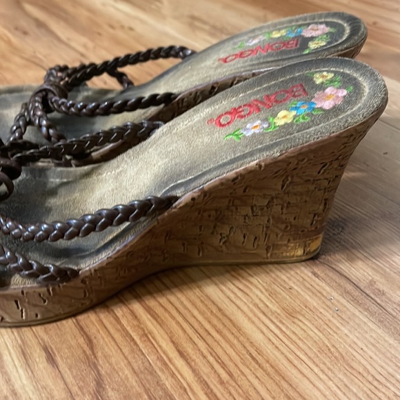 BONGO | Shoes | Vintage Bongo Wedge Heel Sandals | Poshmark